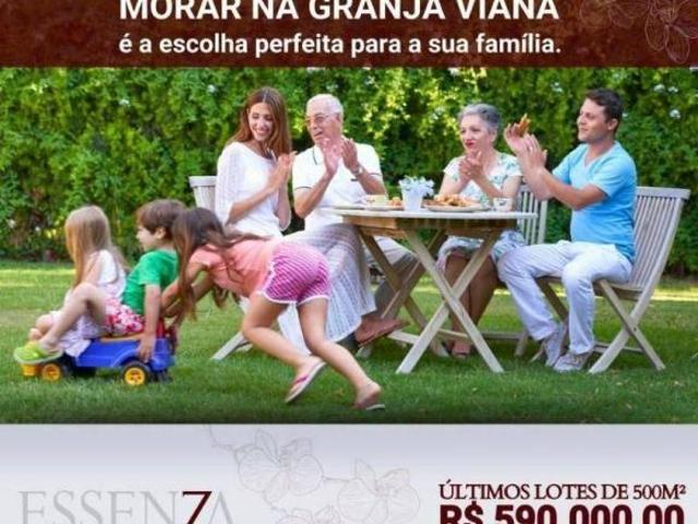 Terreno à venda, 500 m² por R$ 590.000,00 Granja Viana Cotia/SP