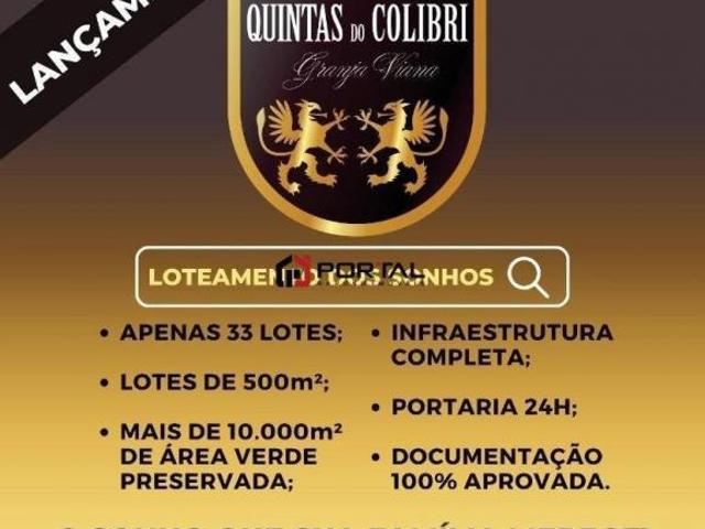 Terreno à venda, 502 m² por R$ 461.076,77 Granja Viana Cotia/SP
