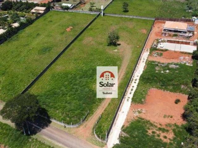 Terreno à venda, 5100 m² por R$ 1.064.000,00 Chácaras Cataguá Taubaté/SP