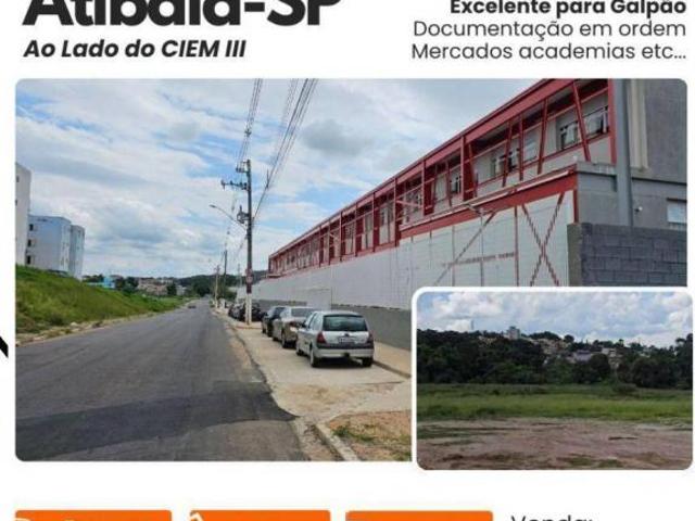 Terreno à venda, 5355 m² por R$ 1.250.000 Ao lado do CIEM III, Atibaia SP