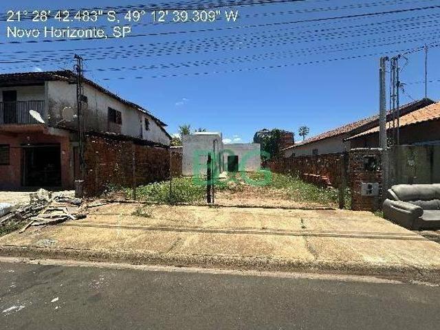 Terreno à venda, 56 m² por R$ 82.559,68 JARDIM MANGALARGA Novo Horizonte/SP
