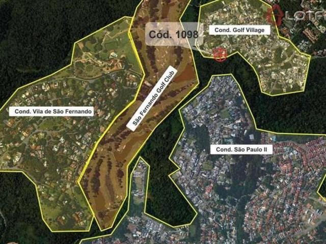 Terreno à venda, 578 m² por R$ 490.000,00 Golf Gardens Carapicuíba/SP