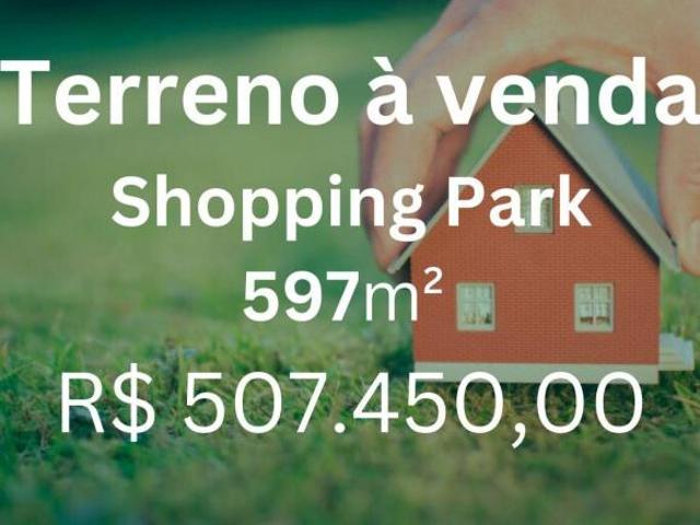 Terreno à venda, 597 m² por R$ 507.450,00 Shopping Park Uberlândia/MG