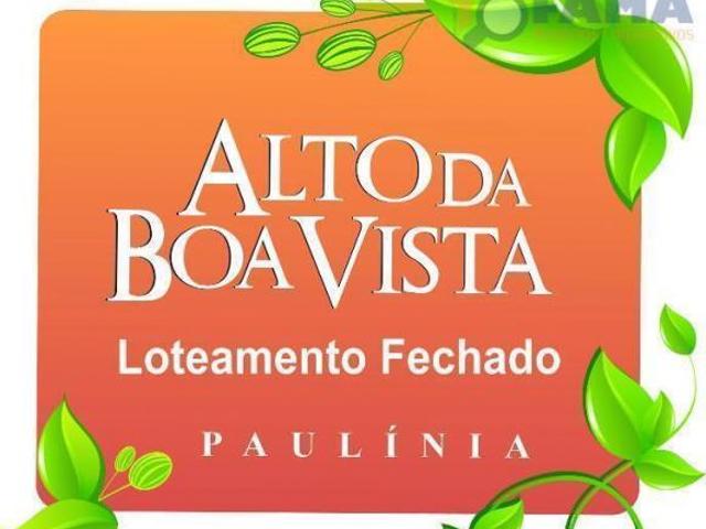 Terreno à venda, 593 m² por R$ 400.000,00 Condomínio Alto da Boa Vista Paulínia/SP