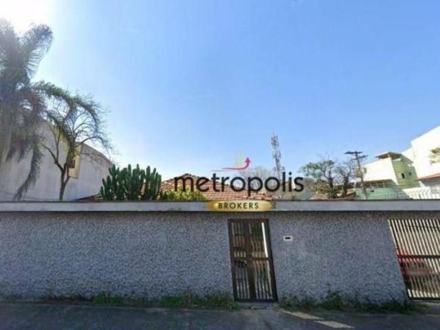 Terreno à venda, 600 m² por R$ 1.706.000,00 Vila Pires Santo André/SP