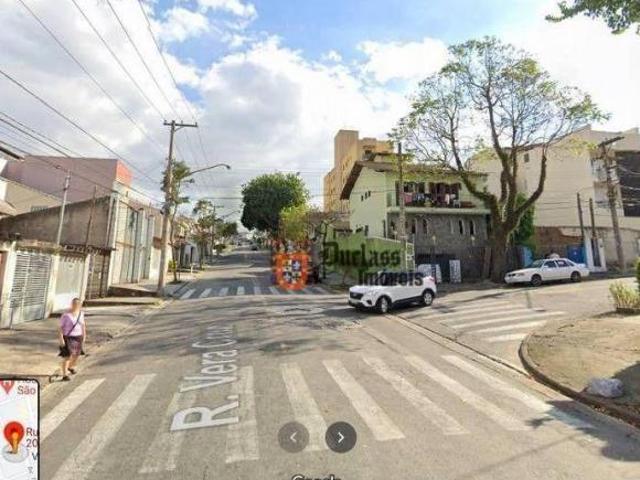Terreno à venda, 624 m² por R$ 1.700.000,00 Vila Pires Santo André/SP