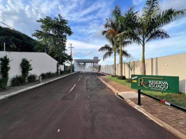 Terreno à venda, 660 m² por R$ 550.000,00 Condomínio Residencial Reserva Iguaçu Foz do Iguaçu/PR