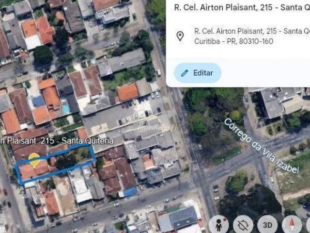 Terreno à venda, 702 m² por R$ 2.000.000,00 Santa Quitéria Curitiba/PR
