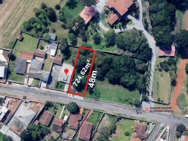 Terreno à venda,724.62 m2 SÃO BRAZ, CURITIBA PR