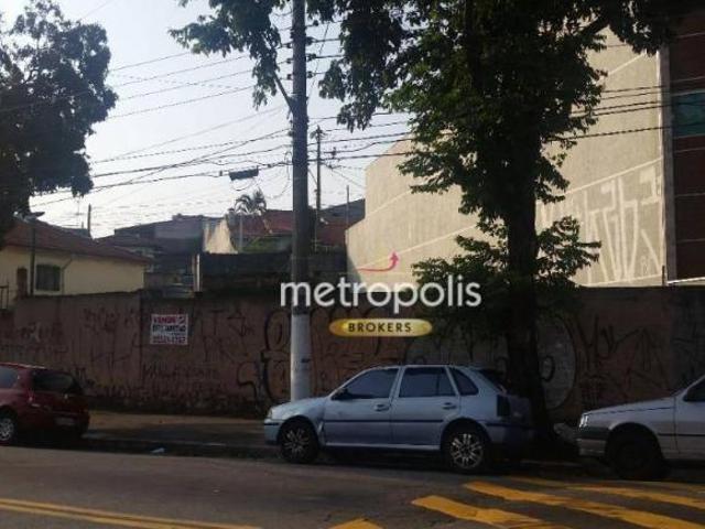Terreno à venda, 787 m² por R$ 1.680.000 Vila Sacadura Cabral Santo André/SP