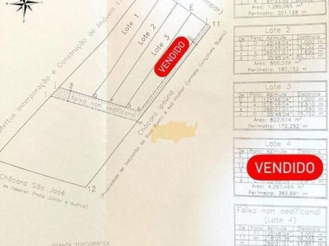 Terreno à venda, 822 m² por R$ 330.000,00 Centro Ipeúna/SP
