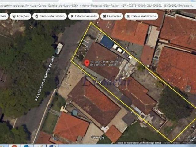 Terreno à venda, 903 m² por R$ 2.128.000,00 Horto Florestal São Paulo/SP