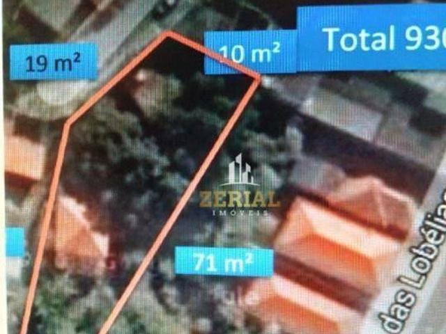 Terreno à venda, 930 m² por R$ 1.800.000,00 Vila Bela São Paulo/SP