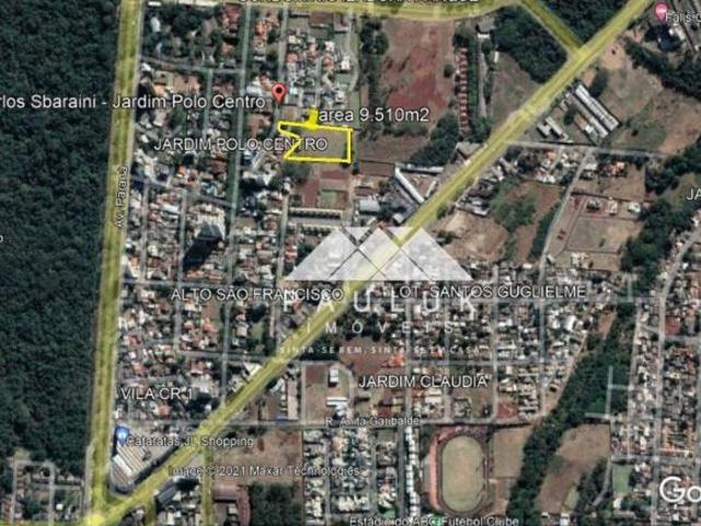 Terreno à venda, 9510 m² por R$ 14.265.000,00 Jardim Polo Centro Foz do Iguaçu/PR