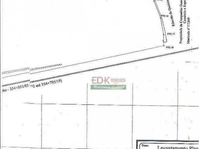 Terreno à venda, 97344 m² por R$ 14.700.000,00 Cecap Taubaté/SP