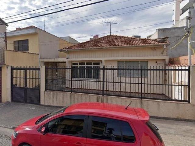 Terreno à venda com casa antiga na Vila Assunção, em Santo André, com 440m²