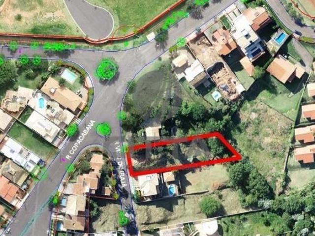 Terreno a Venda, com 1.400,00m2, no Condominio Caminhos de San Conrado, Sousas /