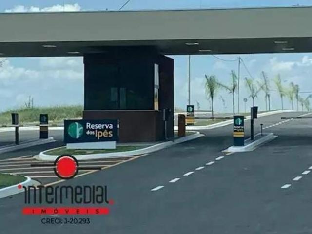 Terreno à venda com 277,22 metros no Condomínio Reserva dos Ypês. Boituva/SP