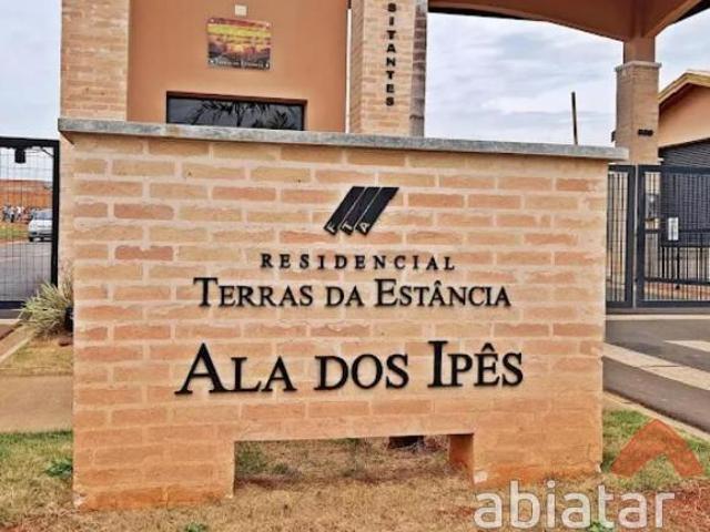 Terreno à venda com 200m² Terras da Estância Paulínia/SP