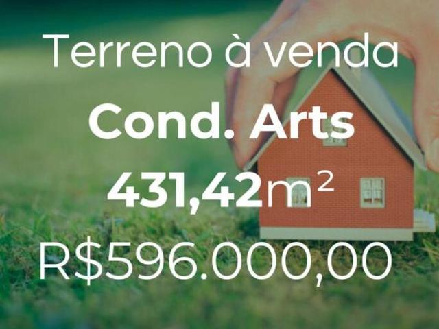 Terreno à venda, Condomínio Arts Uberlândia/MG