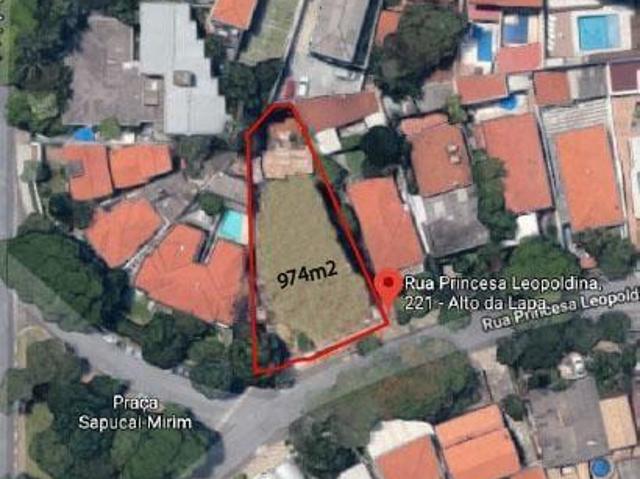 Terreno à venda, Alto da Lapa, São Paulo, SP