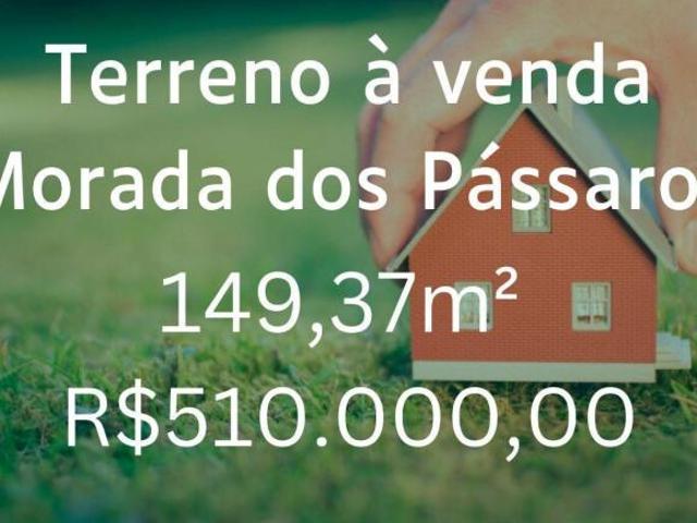 Terreno à venda, bairro Morada dos Pássaros Uberlândia/MG