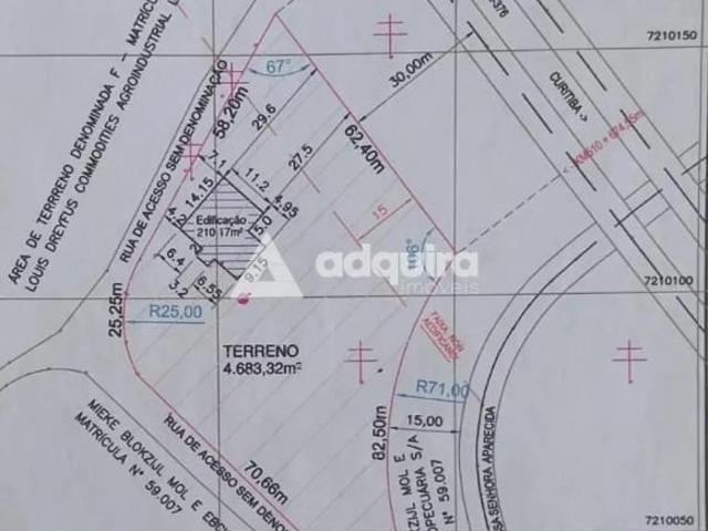 Terreno à venda, BR 376, Ponta Grossa, PR