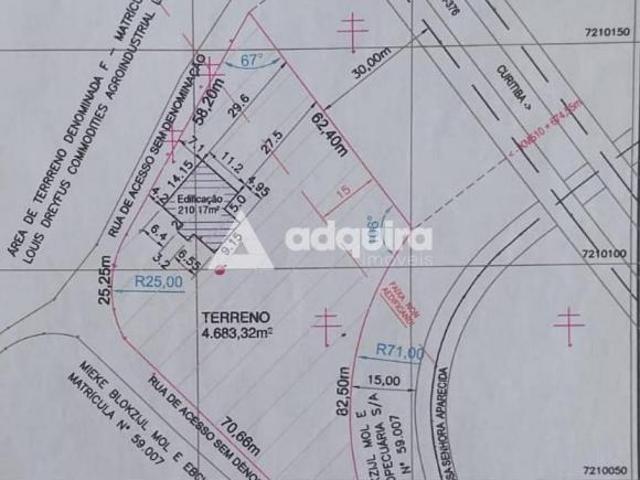 Terreno à venda, BR 376, Ponta Grossa, PR