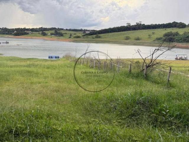 Terreno à venda em condomínio com vista e acesso à represa – Joanópolis/SP
