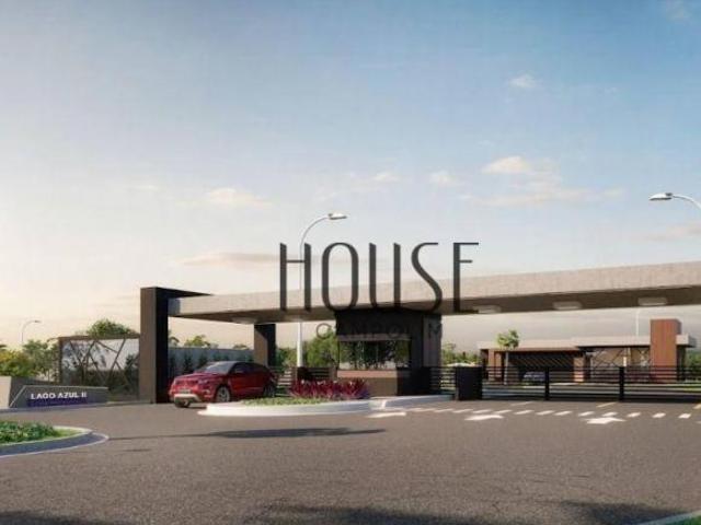 Terreno à venda em condomínio em Sorocaba | 807m² em Residencial Lago Azul Golf Club | TE2185