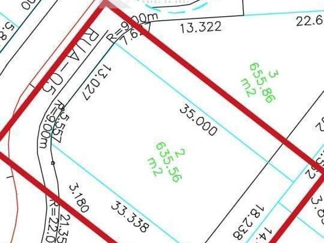 Terreno à venda em Caçapava, Parque Residencial Maria Elmira, com 635 m², Condomínio Santa Mônica
