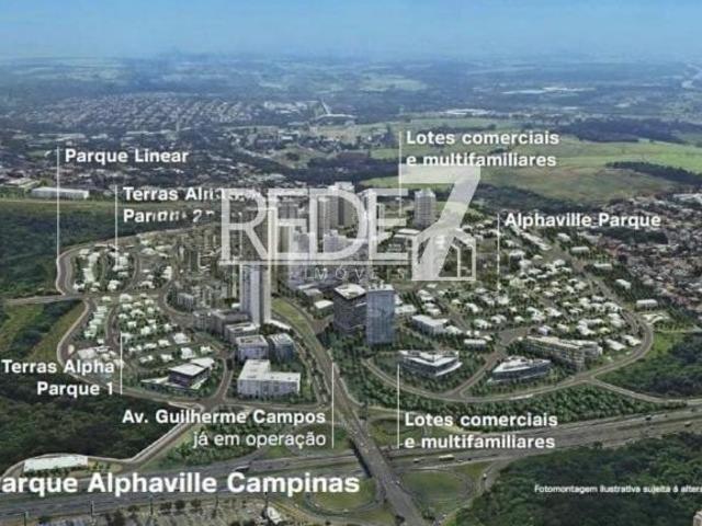 Terreno à venda em Campinas SP, Terras Alpha Parque 1, com 271,99 m² de área!