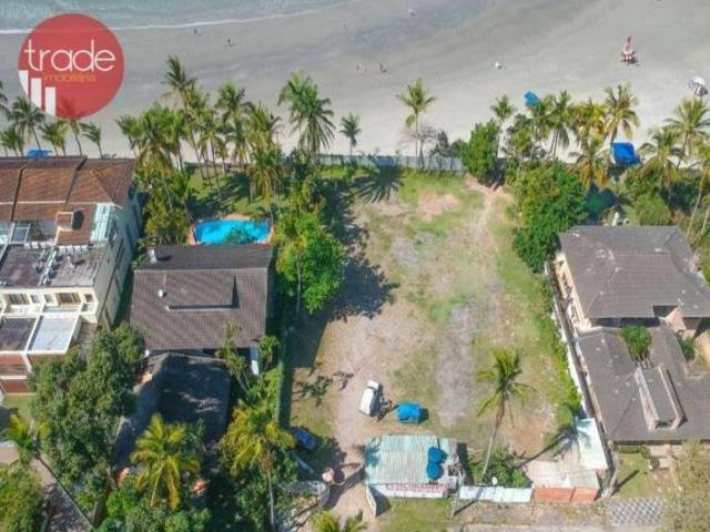 Terreno À Venda Em Guarujá De Frente Para O Mar Com 500 m²