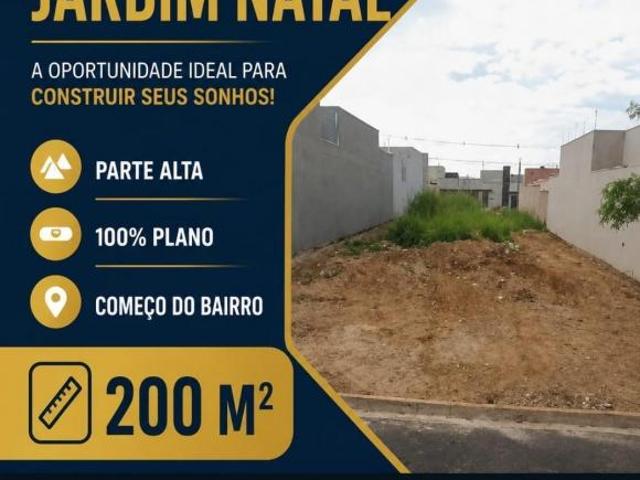 Terreno à venda em Franca SP, Jardim Natal I: 200,00 m² de área!
