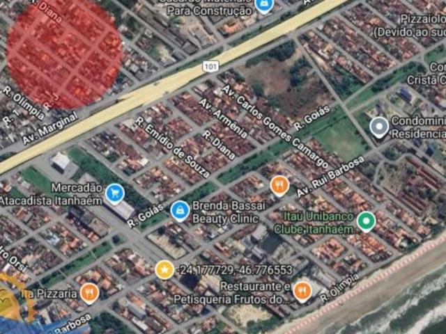 Terreno à venda em Itanhaém SP, Jardim Marilú: 177,50 m² de área! Murado, aterrado, rua pavimentada