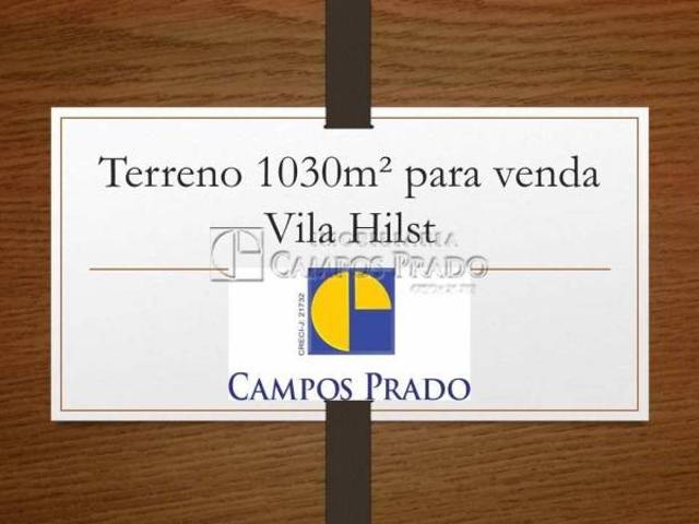 Terreno a venda em Jaú/SP Vila Hilst
