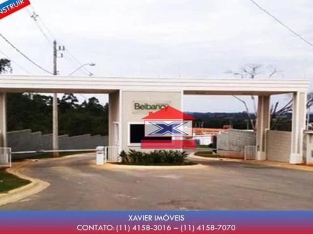 Terreno à venda em loteamento fechado, 380,41 m² por R$258.890,00 Residencial Belbancy Vargem Gr