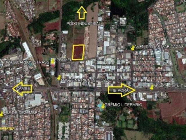 Terreno à venda em Londrina, Indústrias Leves