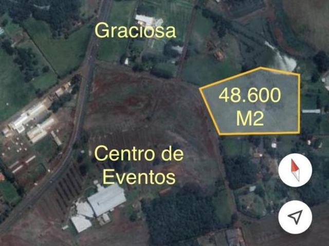 Terreno à venda em Londrina, Vivendas do Arvoredo, com 48600 m²