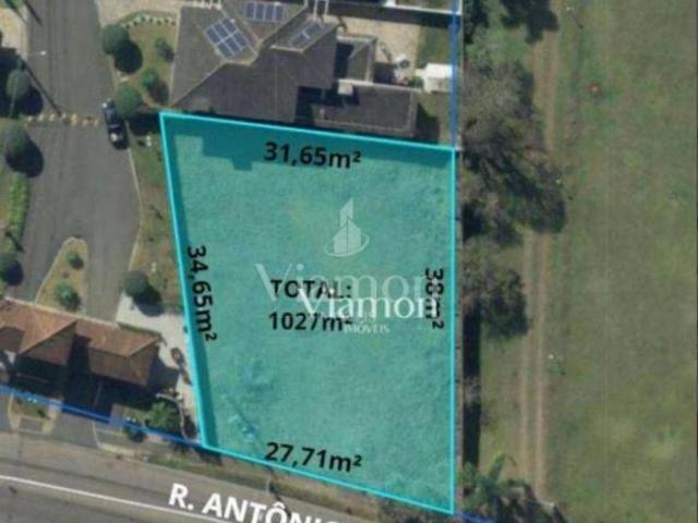 Terreno à venda em Santa Felicidade Curitiba, 1027m², excelente para construção ou investimento