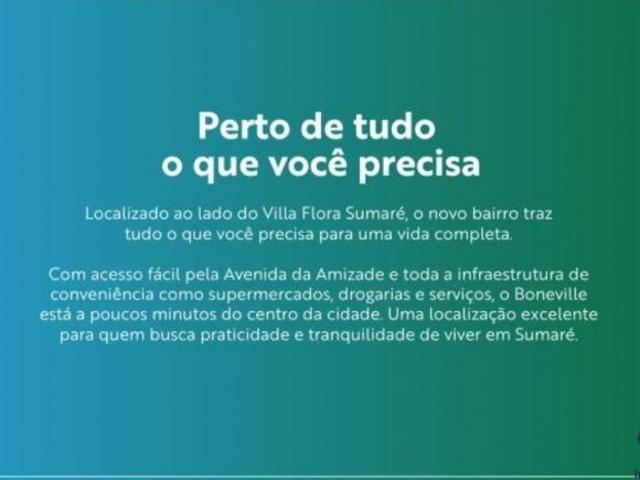 Terreno à venda em Sumaré SP, Parque Manoel de Vasconcelos 160 m² de área