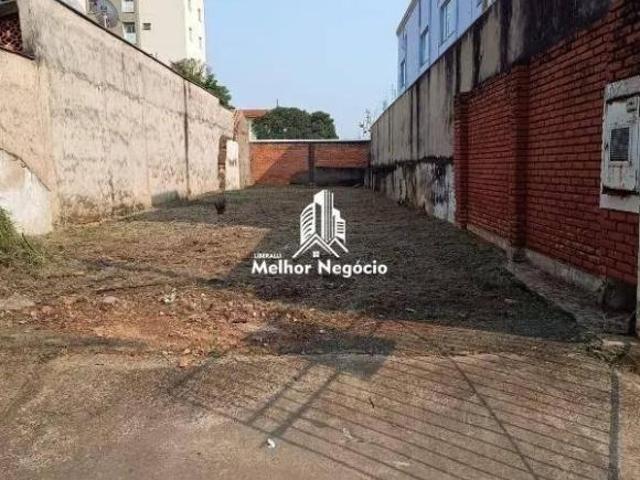 Terreno à venda em Piracicaba, Cidade Alta, com 224 m²