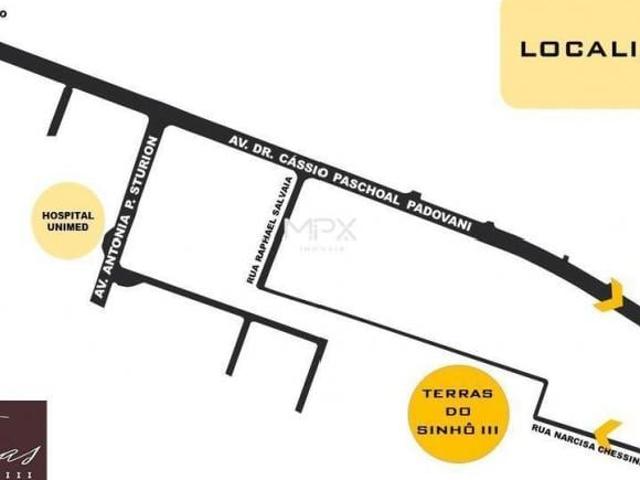 Terreno à venda em Piracicaba, Jardim Noiva da Colina, com 320 m², Terras do Sinhô III
