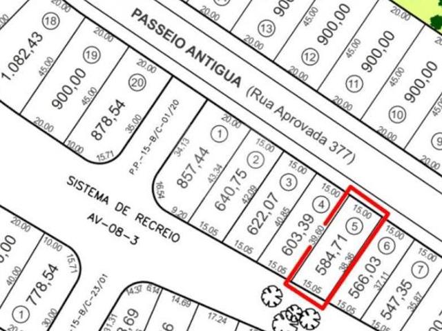 Terreno à venda em Riviera SP