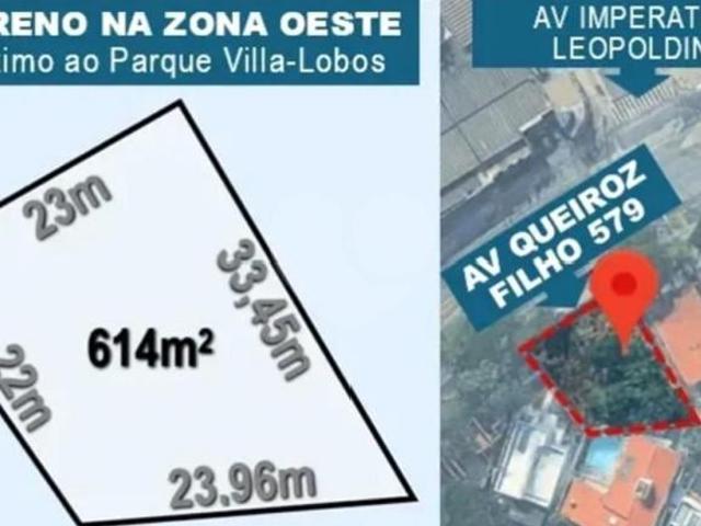 Terreno à venda em Vila hamburguesa SP