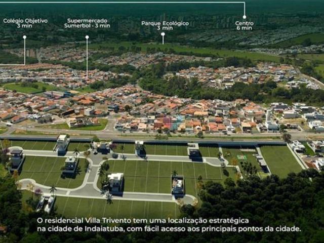 Terreno à venda no Condomínio Villa Trivento Indaiatuba, SP | TE0871
