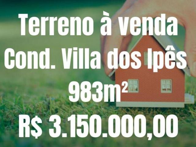 Terreno à venda no Condomínio Villa dos Ipês Uberlândia/MG