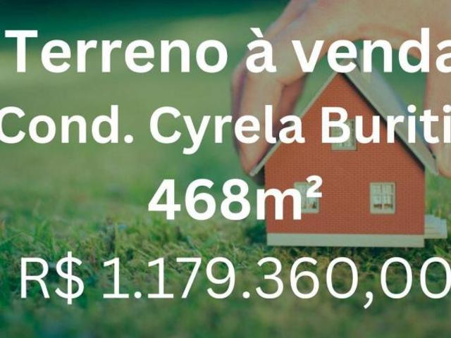 Terreno à venda, no Condomínio Cyrela Buritis Uberlândia/MG