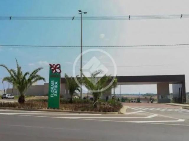 Terreno à venda no Condomínio Florais Safira, com 288,57m2 por R$530.000,00