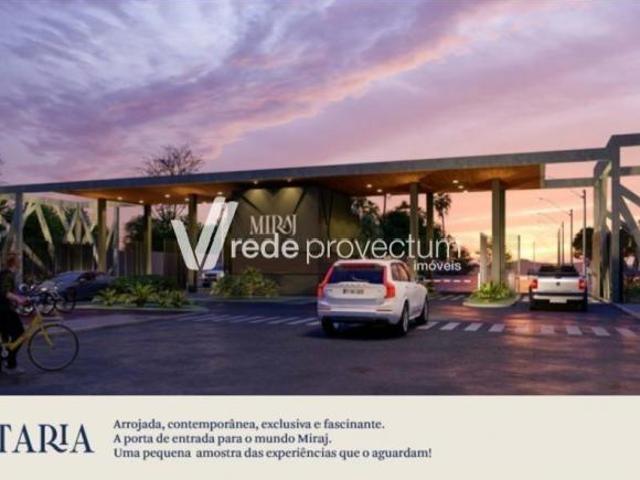 Terreno a venda no Condomínio Miraj em Paulinia